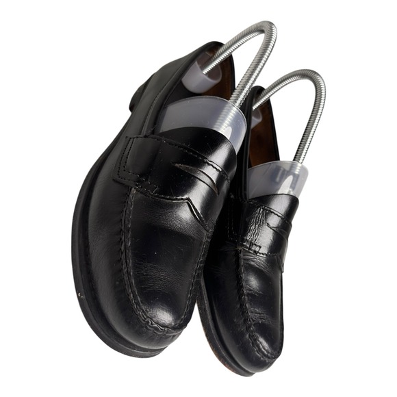 GH Bass & Co | Shoes | Gh Bass Weejuns Penny Loafers Black Leather ...